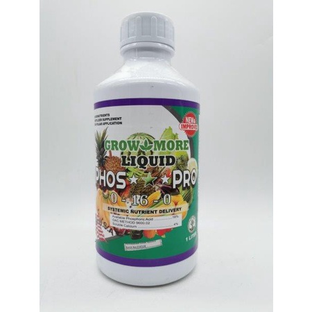 GROW MORE SAGREX LIQUID PHOS PRO 1 LITER | Shopee Philippines