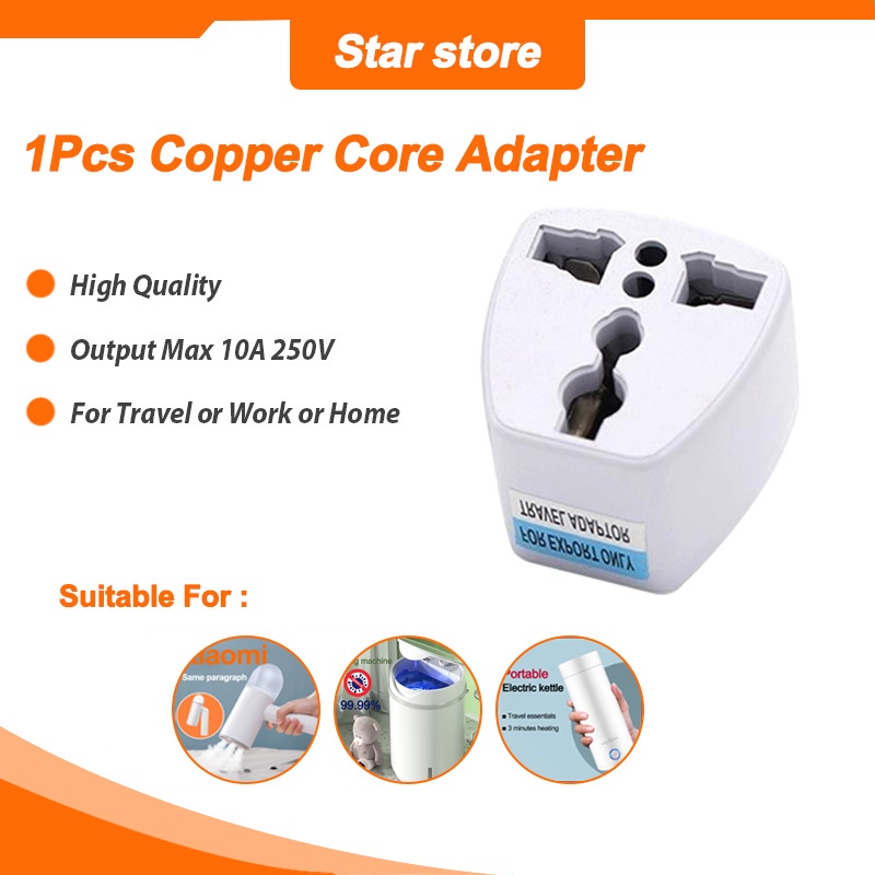 1Pcs 10A/250V Adaptor Universal Travel Adaptor China to Philippine ...