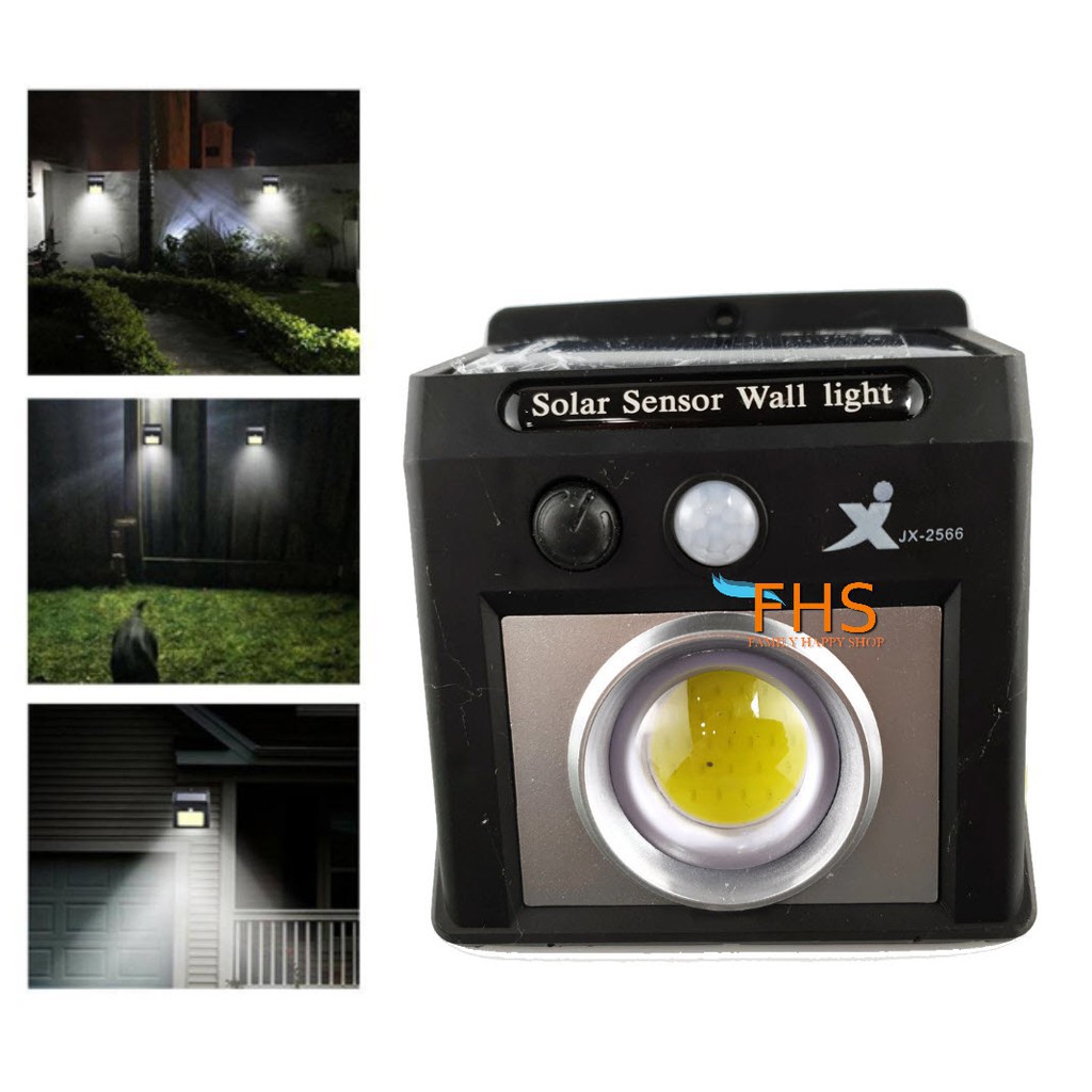 SOLAR Cell Light FHS CL-2566 SENSOR WALL New Generation 2 Smart ...