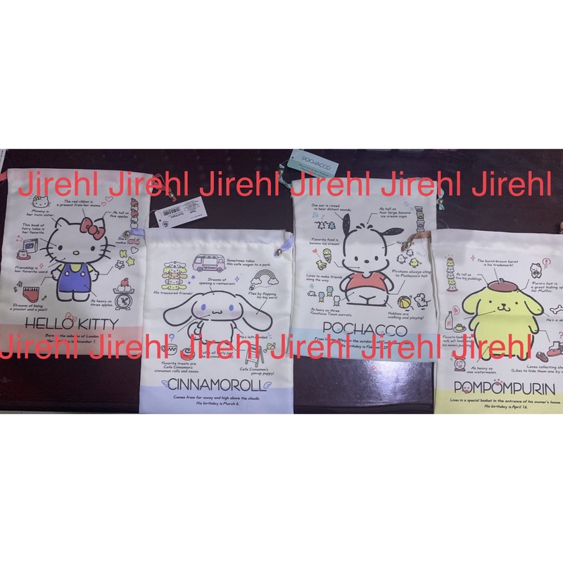 Sanrio Character Big Drawstring Pouch | Shopee Philippines