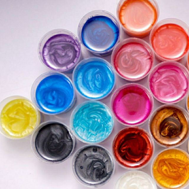 Camay emulsion powder 20 colors creates a super beautiful resin effect ...