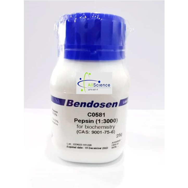 Pepsin ( 1:3000 ) for Biochemistry 25g | Shopee Philippines