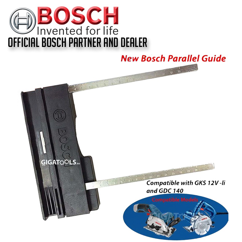 Bosch Parallel Guide compatible with GKS 12V-li and GDC 140 (1619P11536 ...