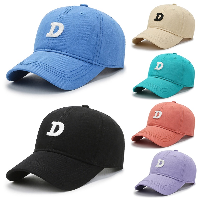 Fashion D letter embroidery baseball cap igh Quality embroidered Korean ...