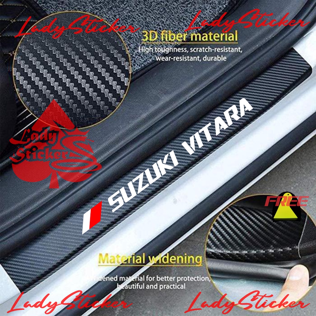 VITARA CAR SILLPALTE STICKER 3D CARBON STICKER SUZUKI GRAND VITARA CAR ...