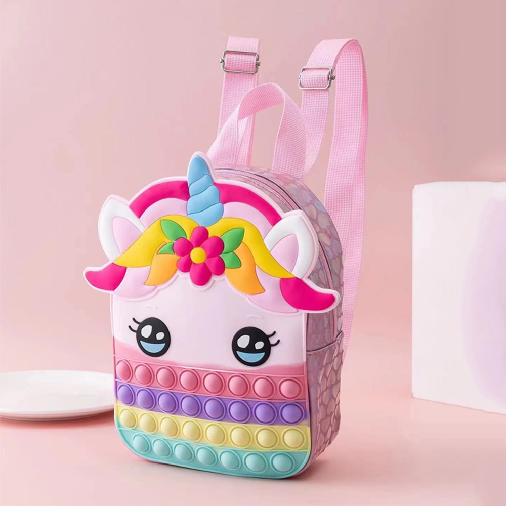 Children Backpacks Kids Fidget Toys Anti Stress Kawaii Shineing Bags ...