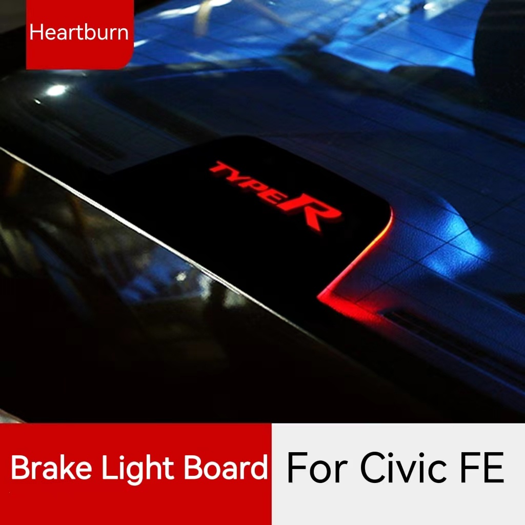 Honda 11th Gen Civic FE 2022 TYPE R PMMA Brake Light Board Interior ...