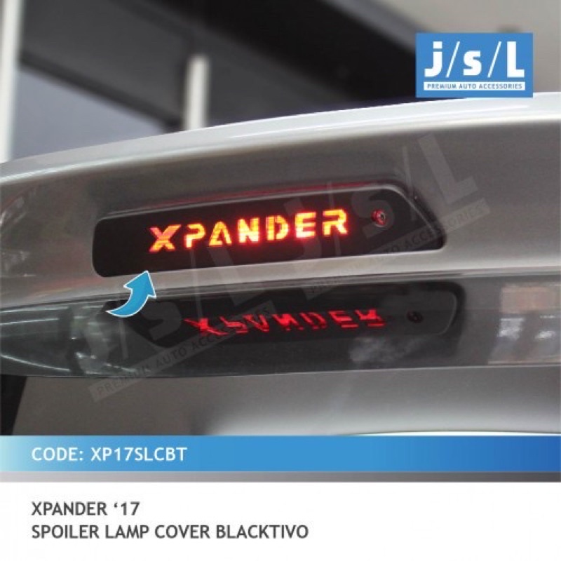 HITAM Xpander XPANDER 2017 2018 2019 2020 SPOILER Ornament LIST Black ...