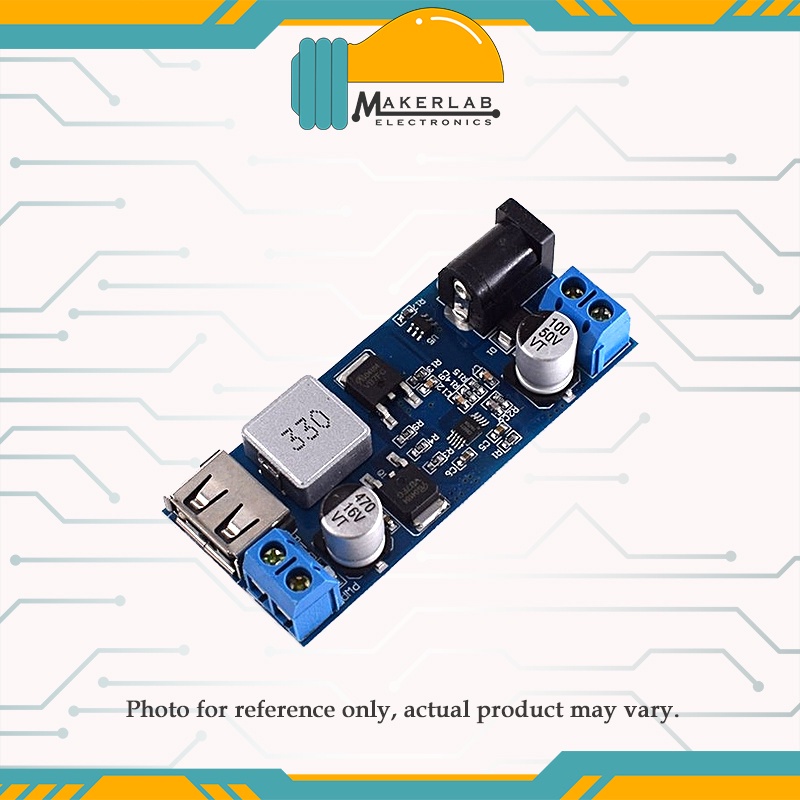 24V/12V to 5V Buck Converter USB Mobile Phone DC-DC Step-down Module LM2596S HW-688 HCW-P715 ...