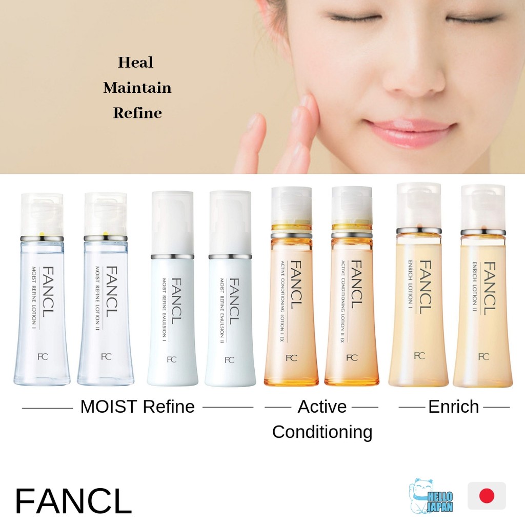 FANCL Skincare Collection ( 8 types ) | Shopee Philippines