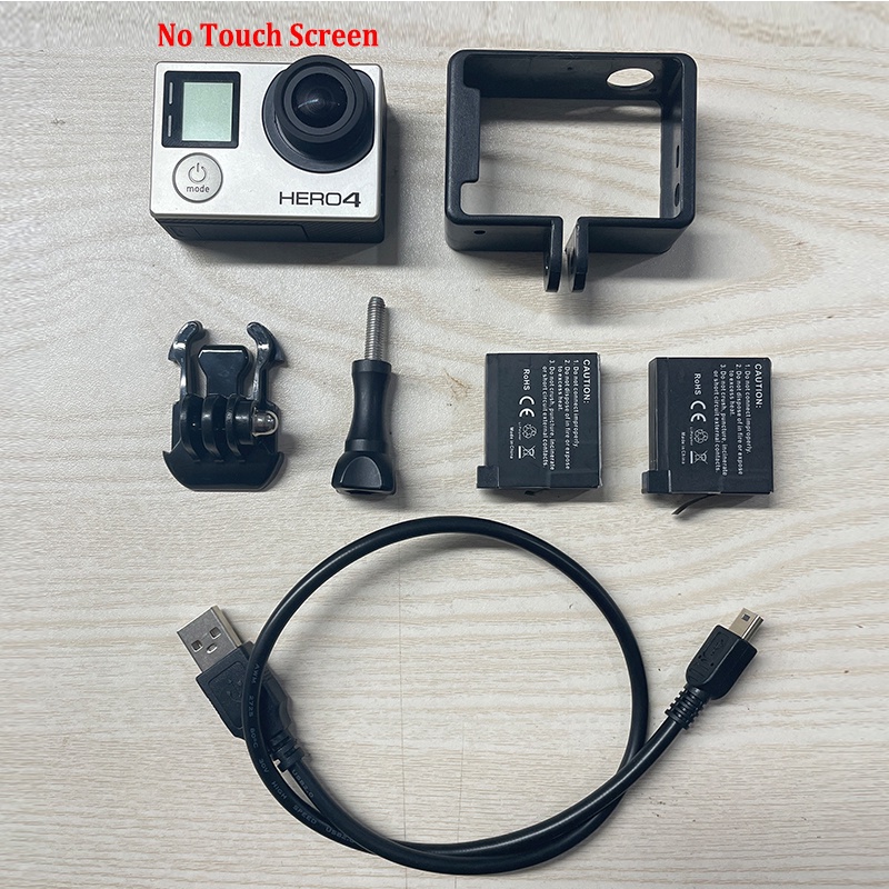 GoPro HERO 4 Black Sports Camera For Vlog 4K GoPro 4 Silver Action Camera | Shopee Philippines