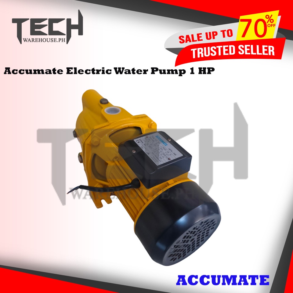 Accumate Electric Water Pump 1 Hp | Shopee Philippines