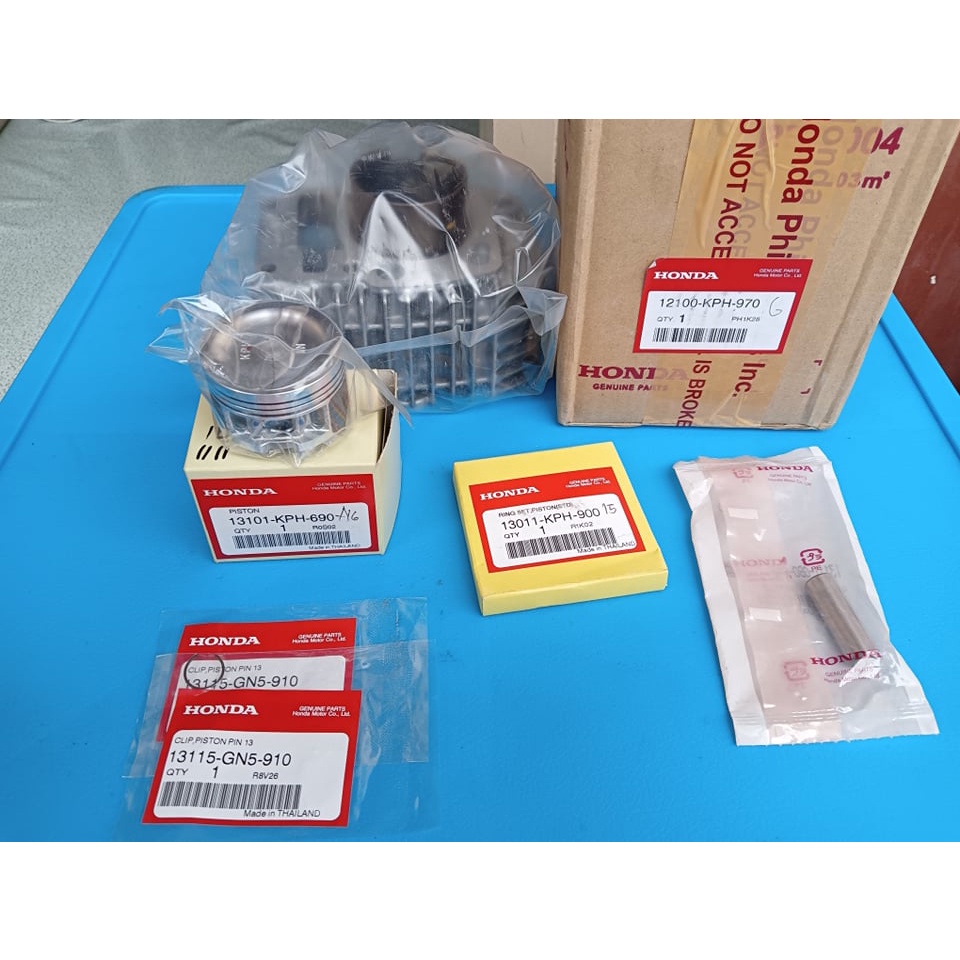 Cylinder Block Set Wave 125 / XRM 125 Genuine | Shopee Philippines