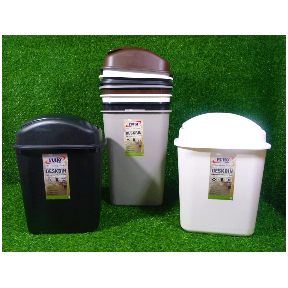 Authentic FUHO Trash/Deskbin (9 Liters) (Choose color) | Shopee Philippines