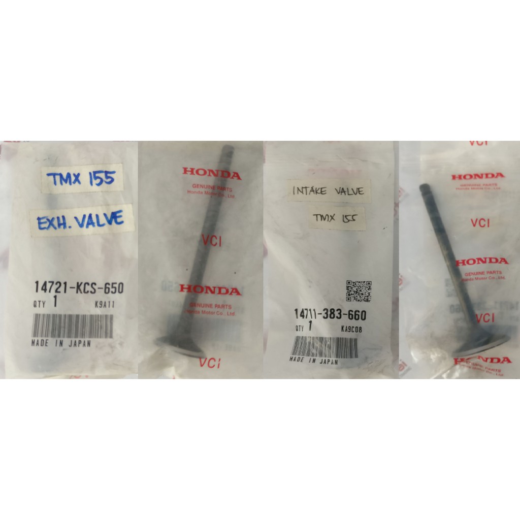 TMX 155 Intake Valve & Exhaust Valve (Genuine) | Shopee Philippines