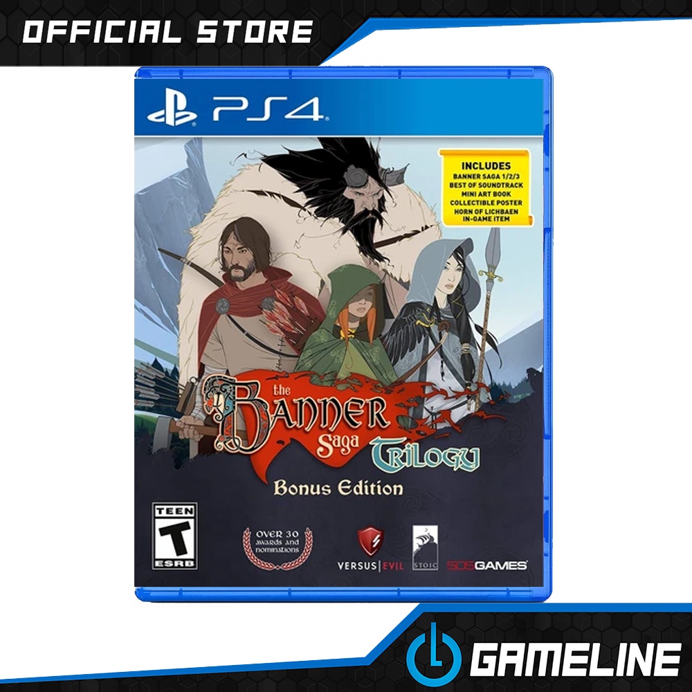 PS4 Banner Saga Trilogy Bonus Edition (R1) | Shopee Philippines