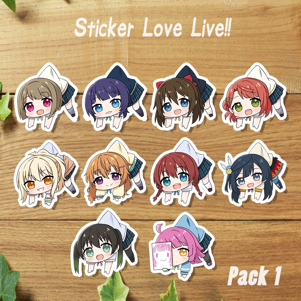Love Live Stickers! Anime Vinyl Sticker / Sticker Set Love Live ...
