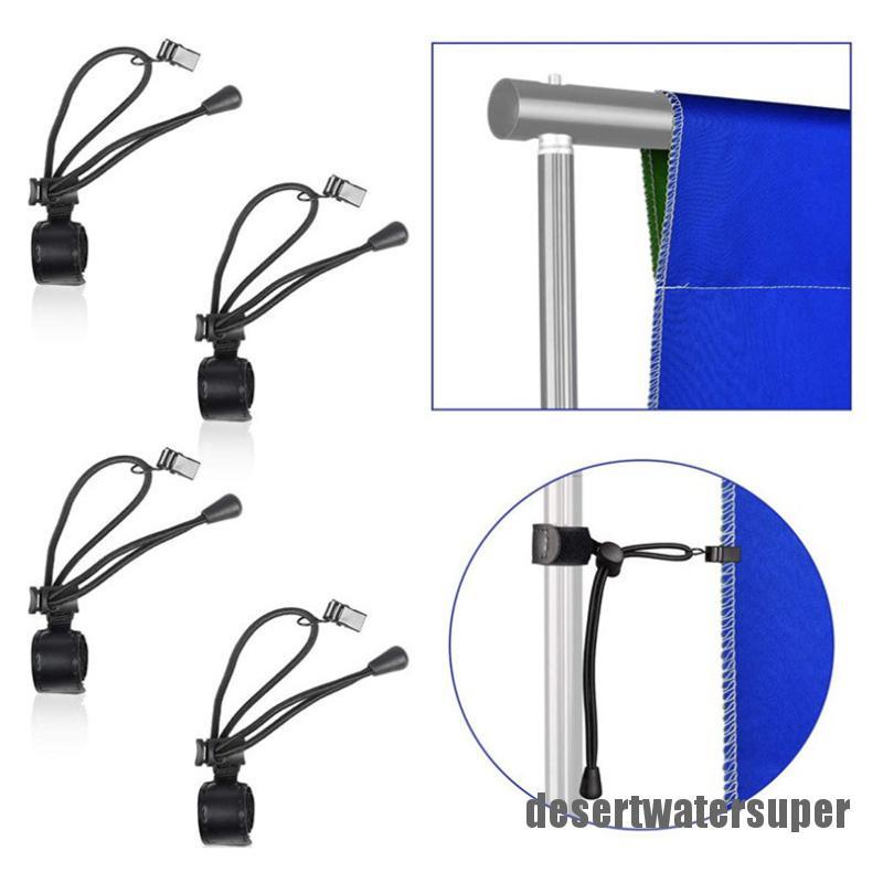 TodaySuper 4pcs Background Backdrop Clips Clamps Photo Studio Video ...