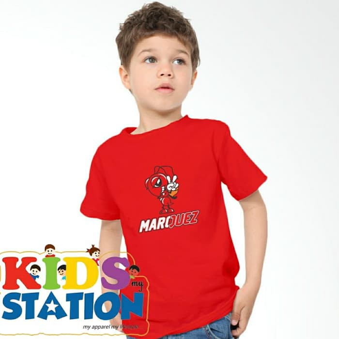 Marc Marquez Logo Ant Children's T-shirt by Kids Station | Shopee ...