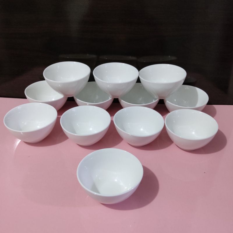 9.2cm Small White Porcelain Sauce Bowl High Quality Porcelain Product ...