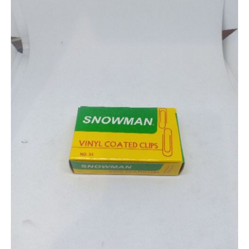 Snowman / MGK Paper Clip (Vinyl Coated) | Shopee Philippines