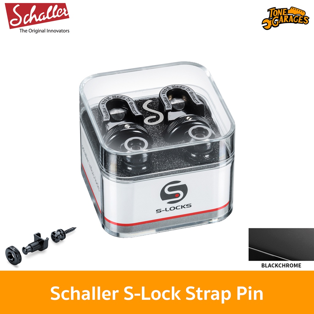 Schaller S-Lock Guitar Strap Pin Lock (Multiple Colors) | Shopee ...