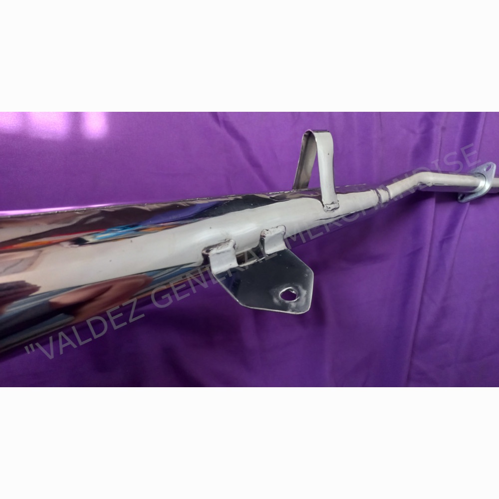Yamaha YTX 125, Stainless Chicken Pipe NEW STYLE V2, Makapal Elbow ...