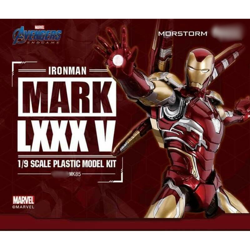 Eastern Model Morstorm Marvel Avengers Endgame Iron Man Mk85 1/9 Scale STANDARD VERSION | Shopee ...