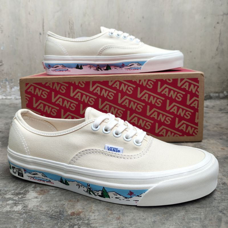 Vans Anaheim Authentic 44DX OG White/ Scene AT | Shopee Philippines