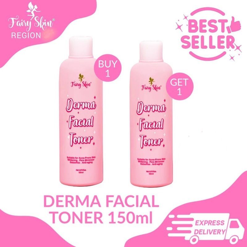 B1T1 Fairy Skin DERMA TONER 150g (ORIGINAL) | Shopee Philippines