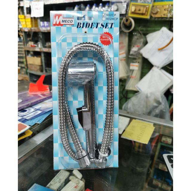 Meco Bidet set chrome plated with stainless hose | Shopee Philippines
