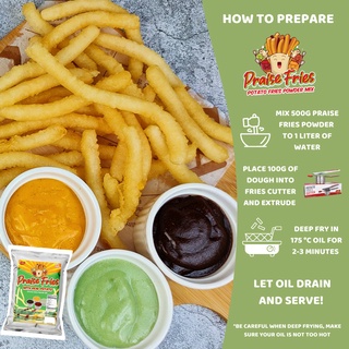InJoy Praise Fries with Real Potatoes 500g | Shopee Philippines