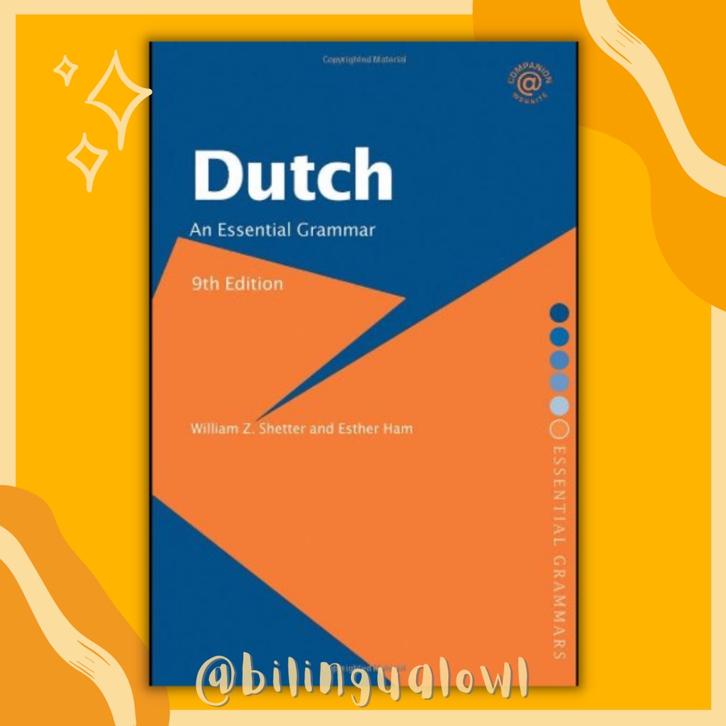 Dutch: An Essential Grammar (9th Edition) | Shopee Philippines