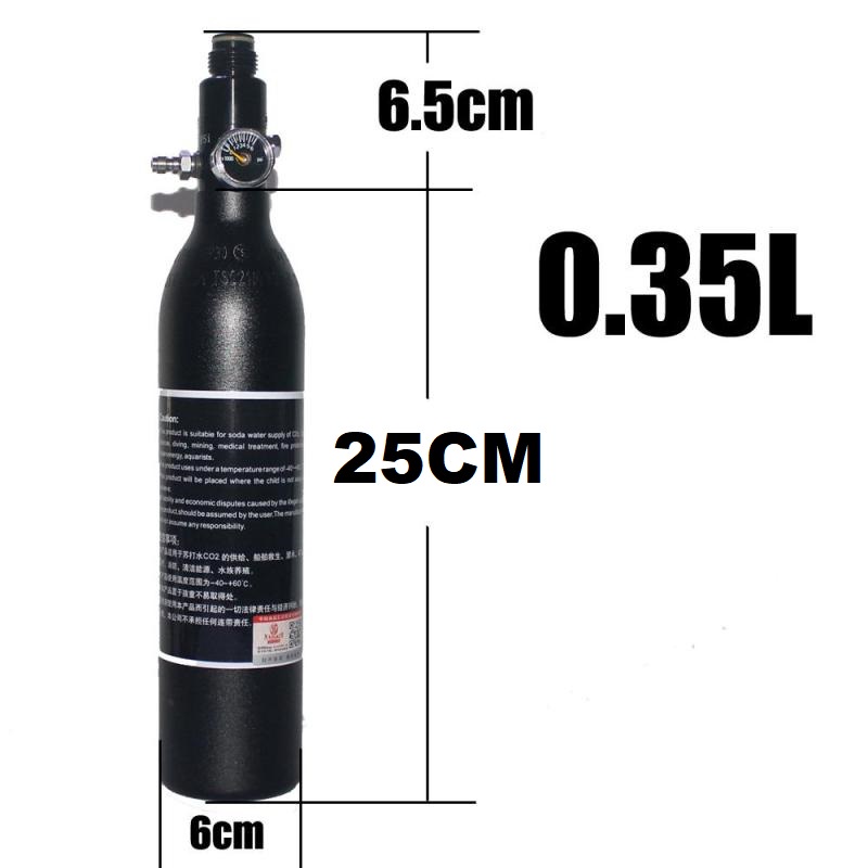 4500Psi/30MPa HPA Pcp Paintball Air Tank Bottle+1800Psi Output ...