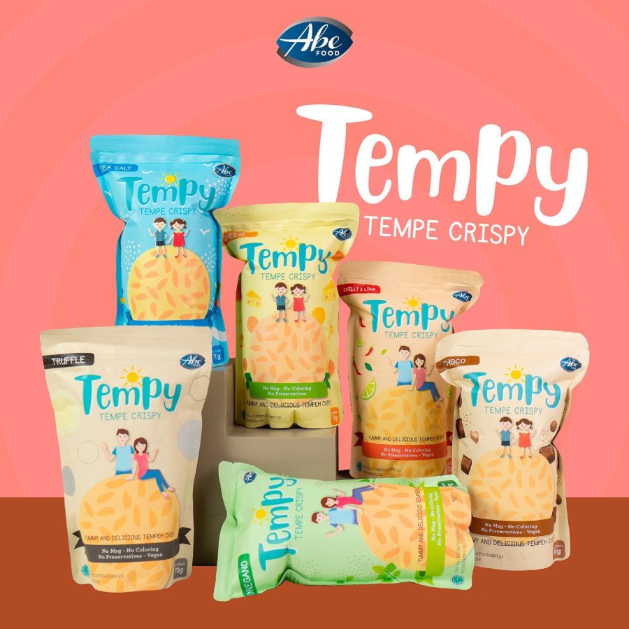 Abe Food Tempy Crispy Kids 70gr | Shopee Philippines