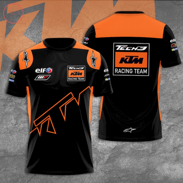 Tech3 KTM Racing Team 3D T-shirt | Shopee Philippines
