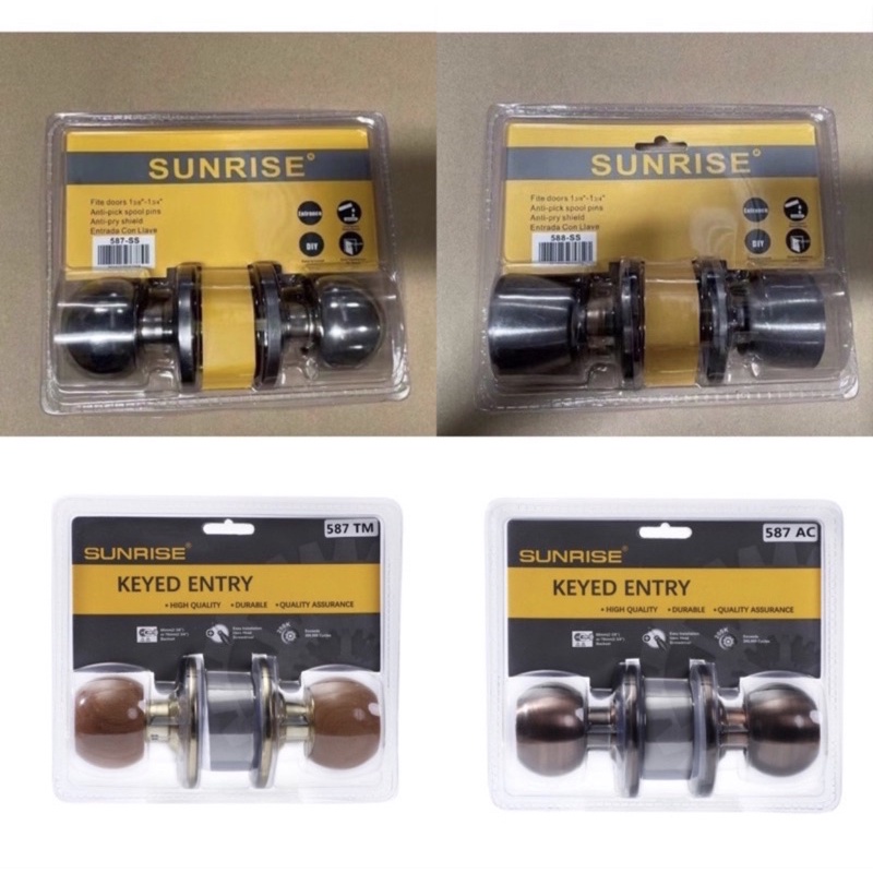 Sunrise Doorknob / lever knob | Shopee Philippines