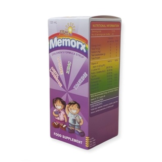 MEMORX Children Formula Syrup 120 mL | Shopee Philippines