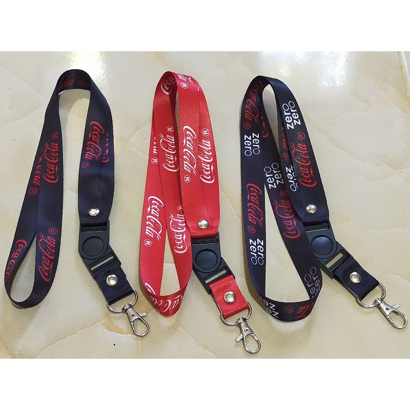 Coca cola id card lanyard strap unit | Shopee Philippines