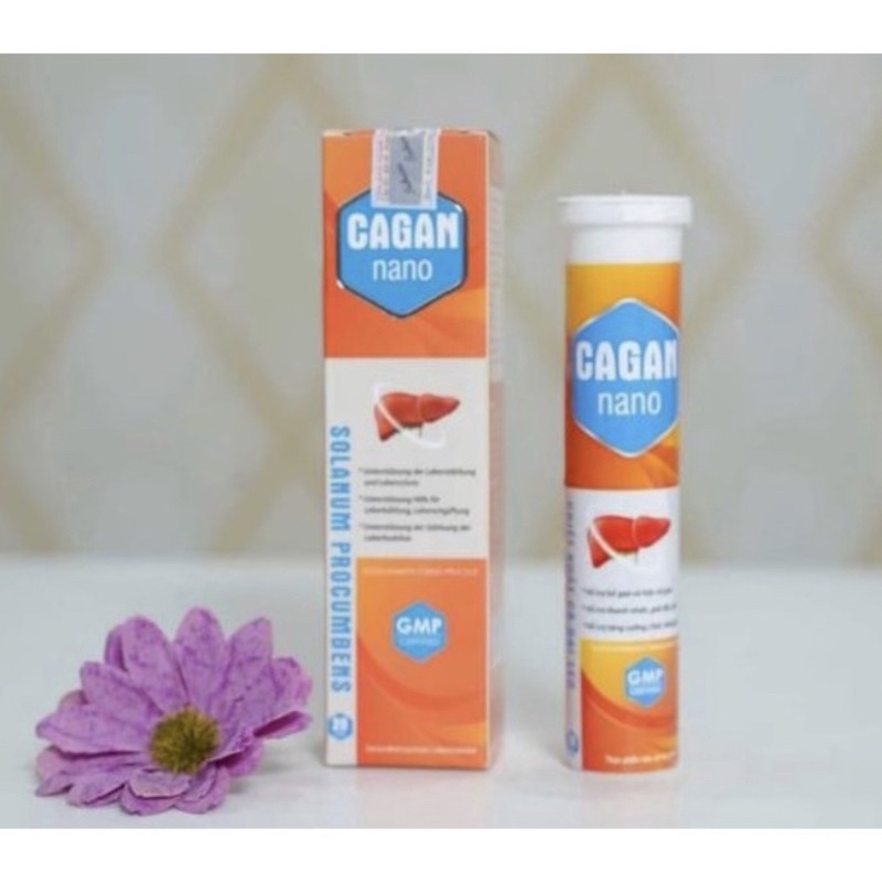 Authentic Cagan 20 Effervescent Tablets For Liver Support | Shopee ...