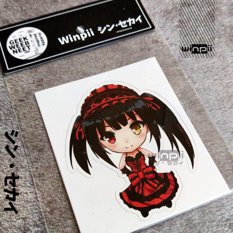 Kurumi Tokisaki Anime Date A Live Sticker / Sticker | Shopee Philippines