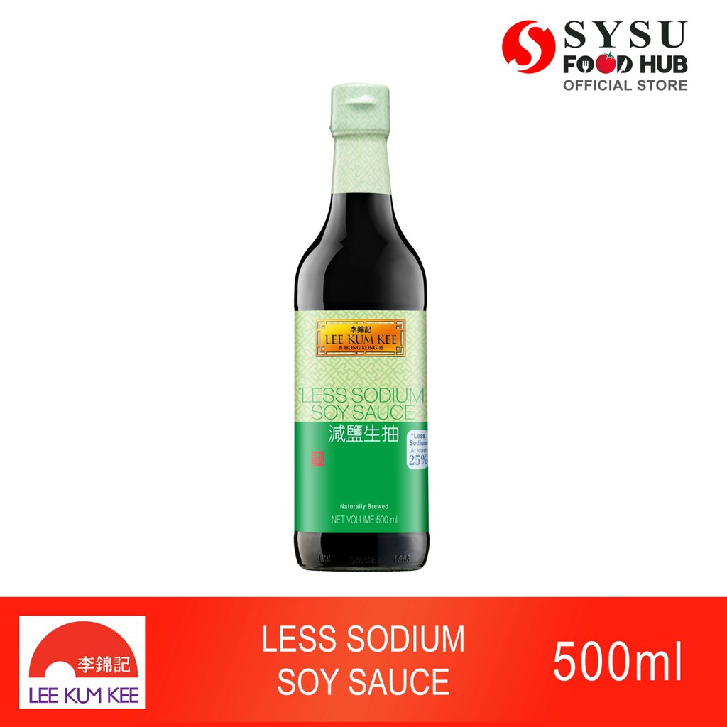 Lee Kum Kee Less Sodium Soy Sauce 500ml | Shopee Philippines