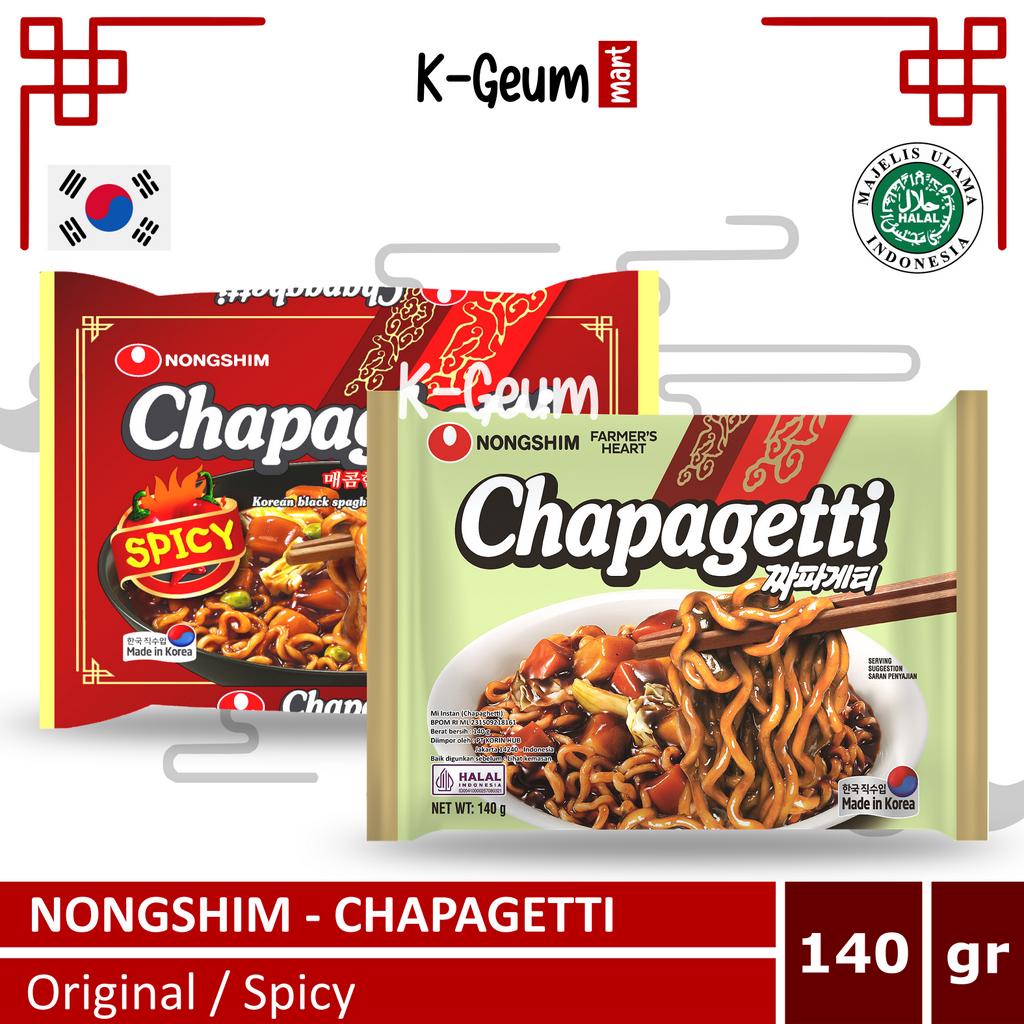 Nongshim Chapagetti Korean Instant Noodles Halal | Shopee Philippines