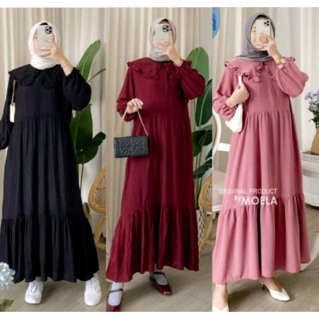 Fashion muslim gamis MANITA MIDI Women's tops, latest gamis, muslim ...