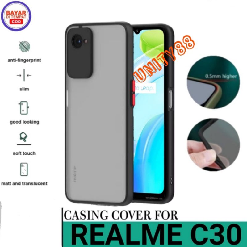 Realme C30 2022 Soft Case Dove Macaron Mychoice Aero Premium Slim fuze ...