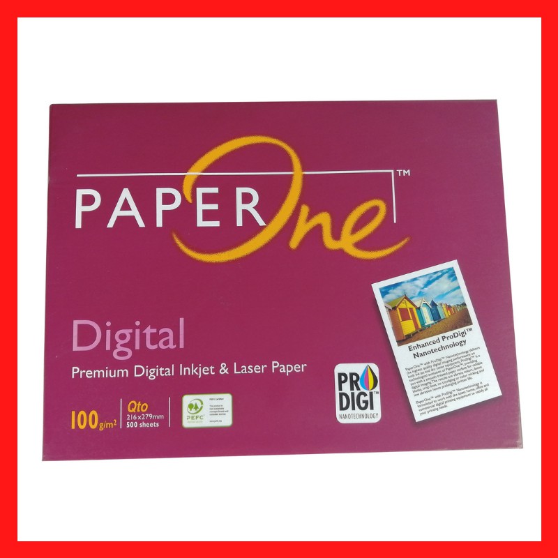Paper One | 100 GSM | Short | A4 | Long | 500 Sheets | Per Ream ...