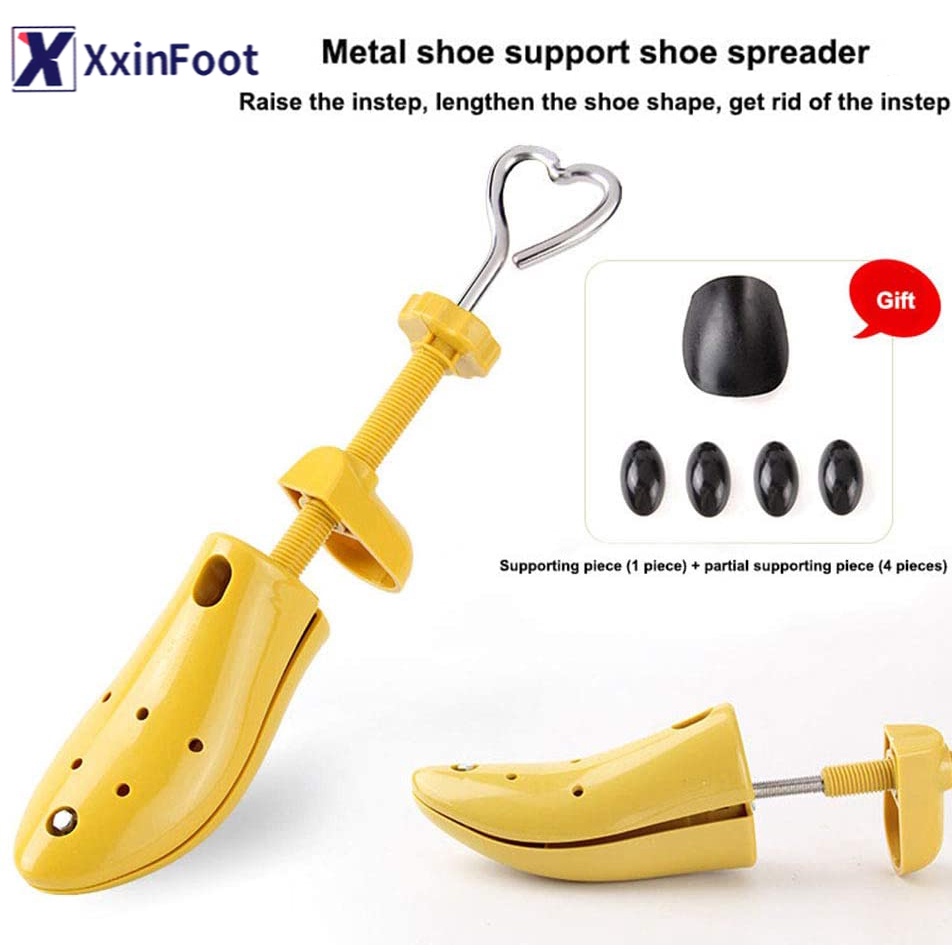 Unisex Plastic shoe tree Adjustable Shoes Stretcher Boots Trees Shaper ...