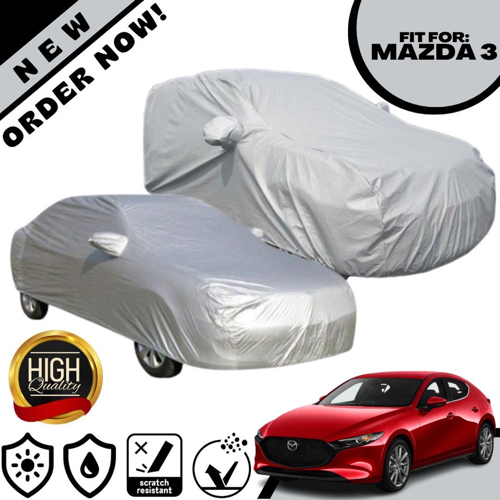 GT - CAR COVER | MAZDA 3 | HIGH QUALITY & WATERPROOF W/ FREE STICKER ...