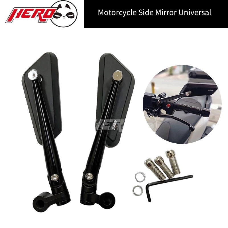 MHR Side Mirror Universal Full CNC Nmax / Aerox / ADV / PCX / Click ...