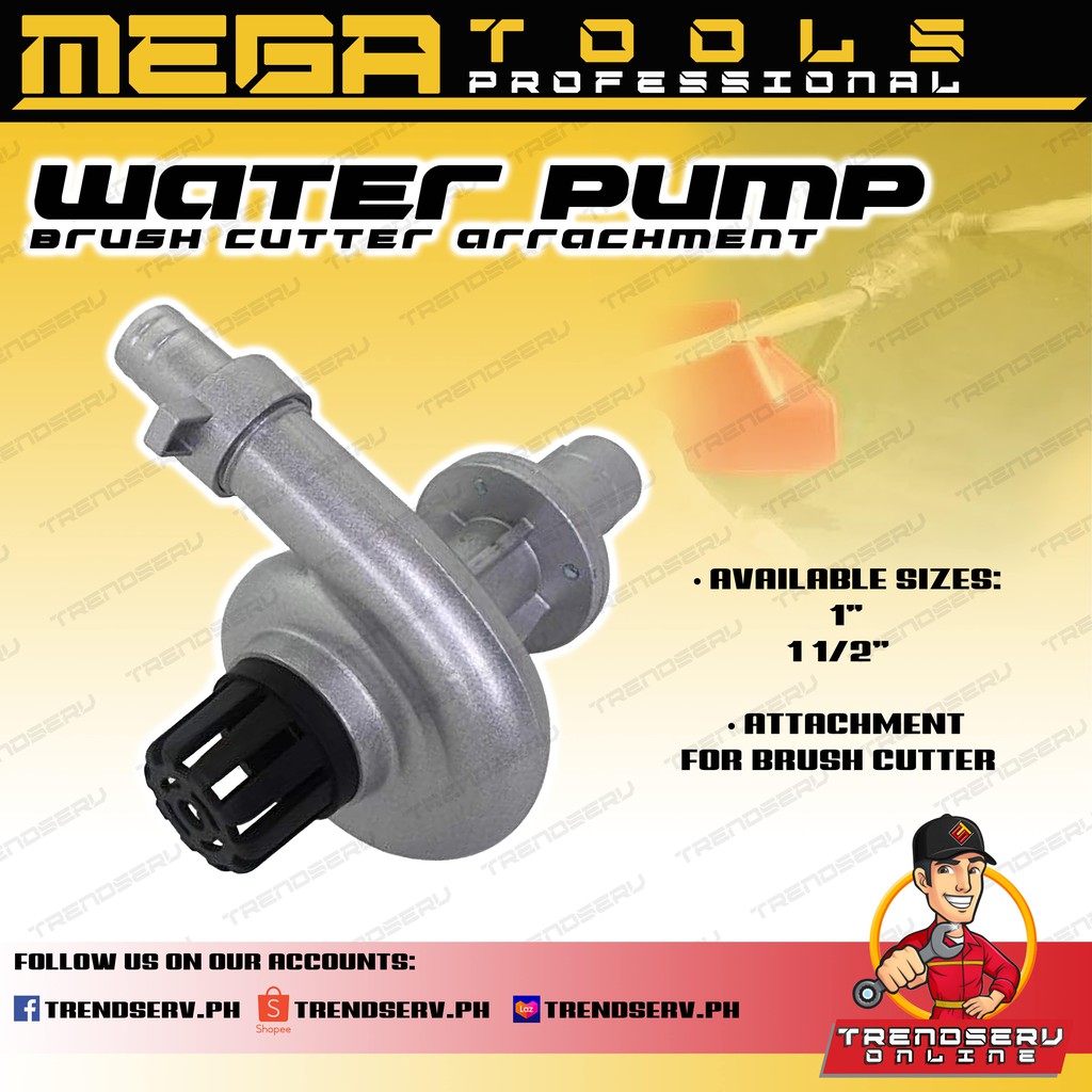 MEGA Water Pump Attachment for Brush Cutter | Shopee Philippines